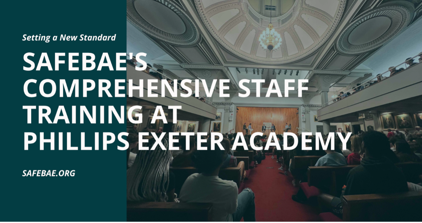 Staff Training at Phillips Exeter Academy - SafeBAE