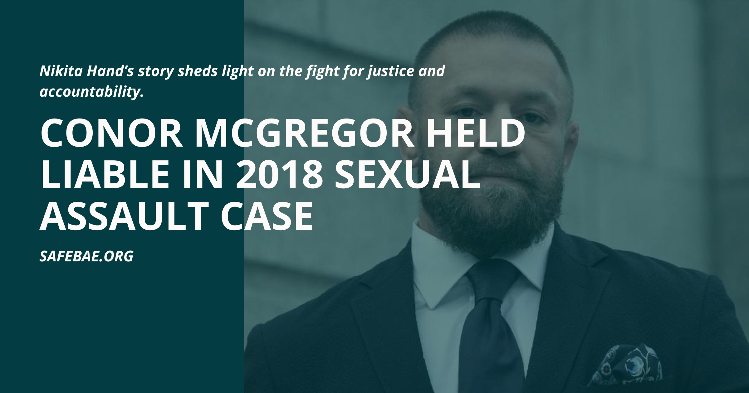 Conor McGregor Held Liable in 2018 Sexual Assault Case - SafeBAE