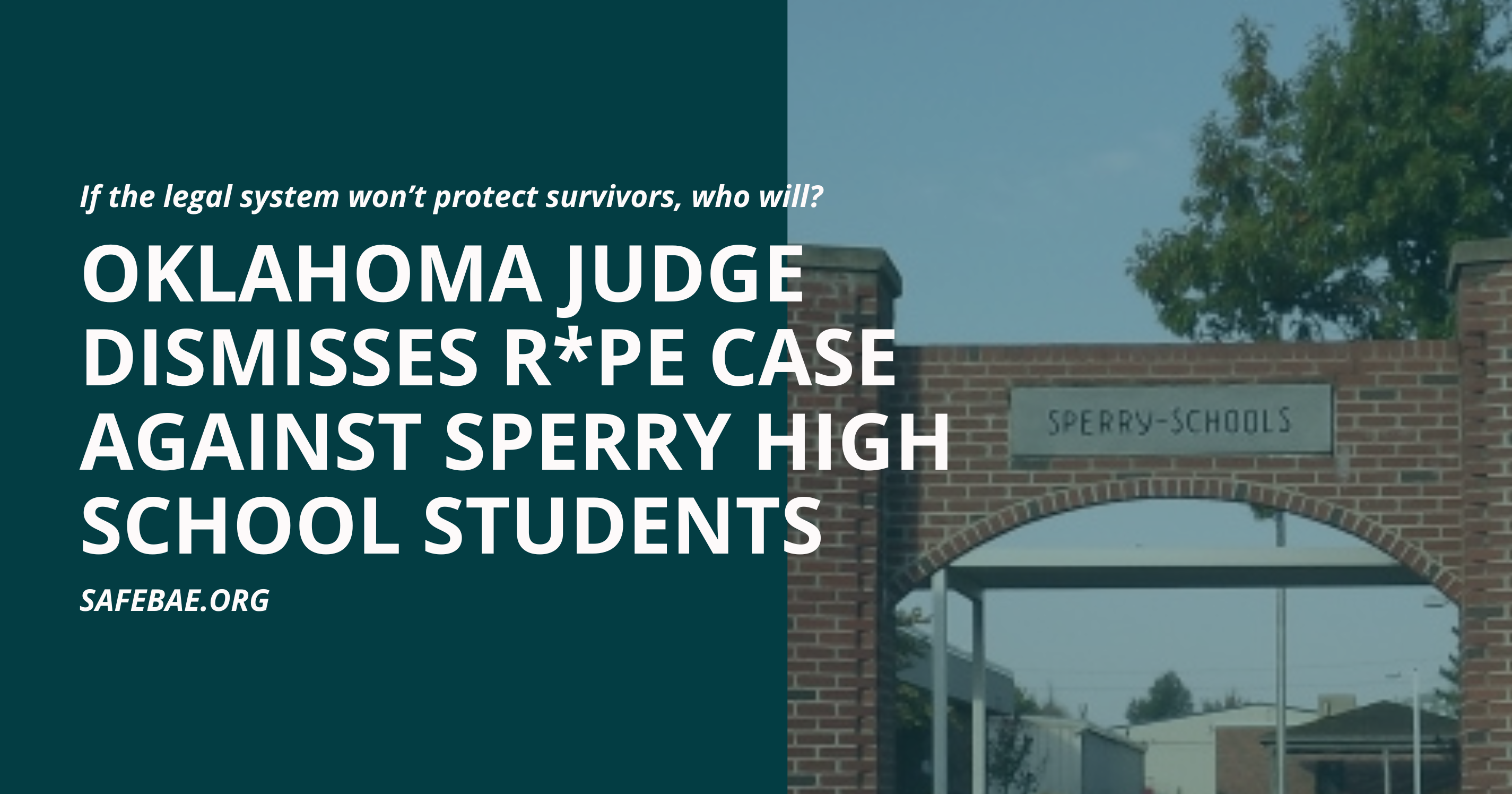 Oklahoma Judge Dismisses R*pe Case Against Sperry High School Students ...